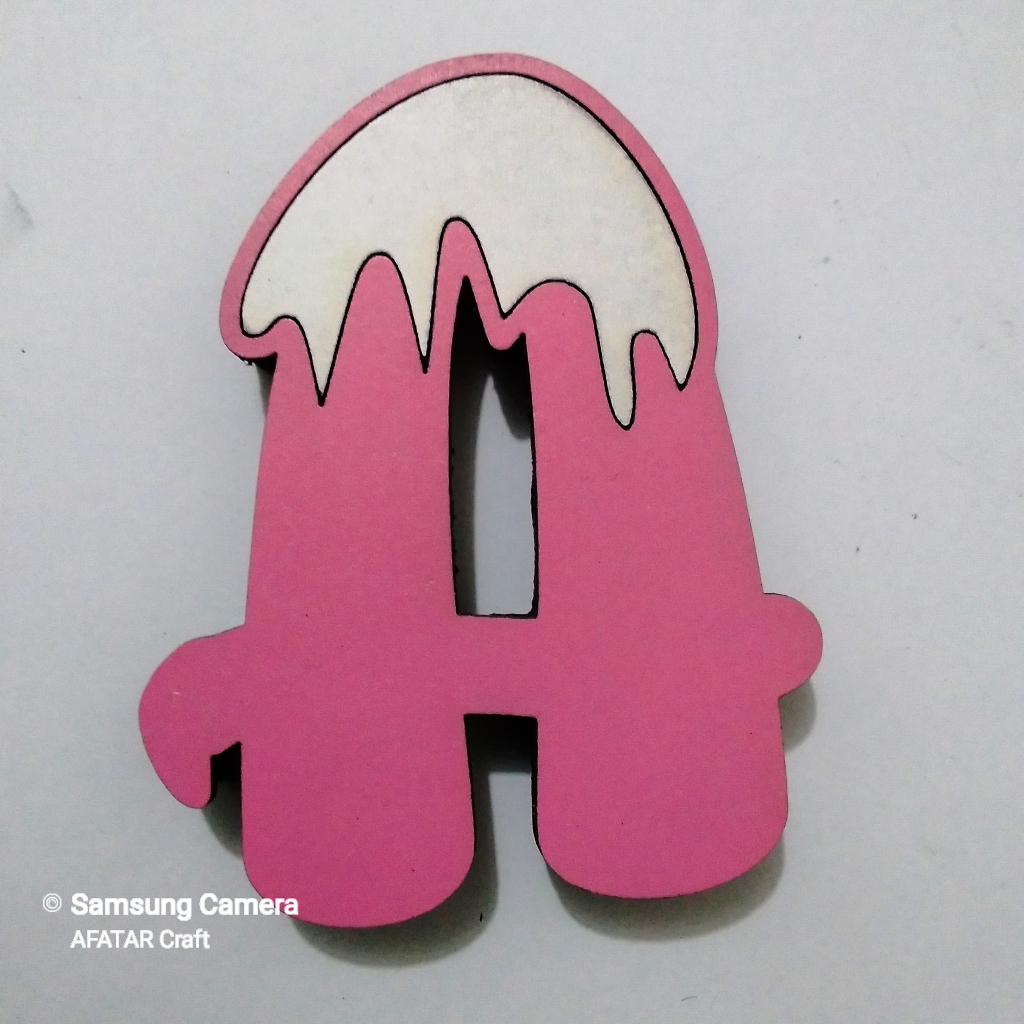 Jual Huruf Timbul Kayu+Spon | Huruf Timbul Kayu 3D | Huruf Timbul Motif ...