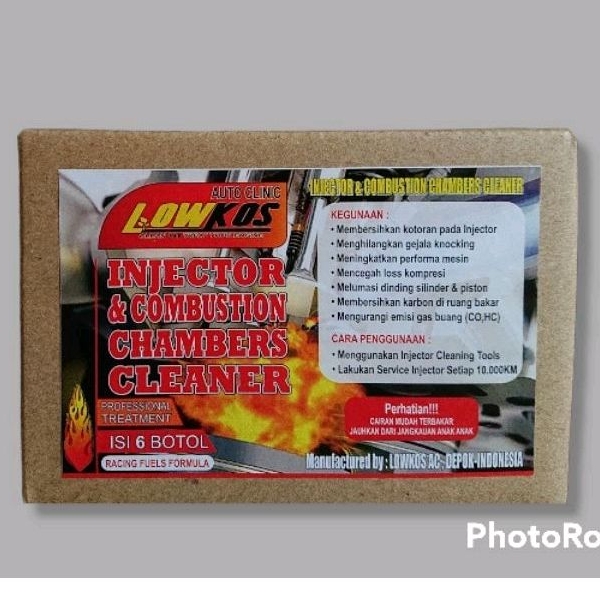 Jual CAIRAN INFUS INJEKSI LOWKOS 1Dus(6botol) PEMBERSIH INJECTOR DAN ...