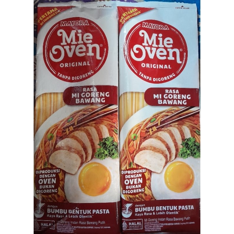 Jual MIE OVEN Mayora Mi Goreng Bawang 71Gr | Shopee Indonesia