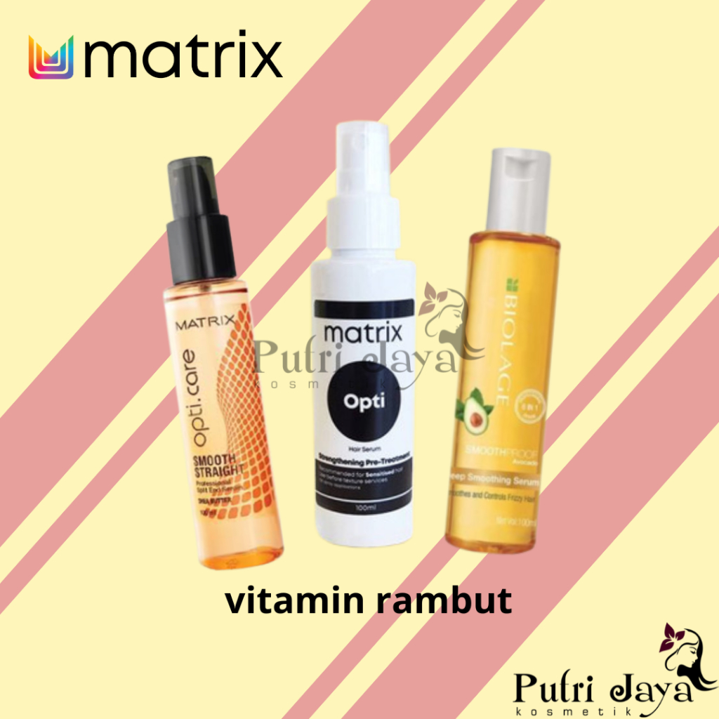 Jual MATRIX Biolage Serum Vitamin Rambut | Deep Smoothing Serum / Opti ...