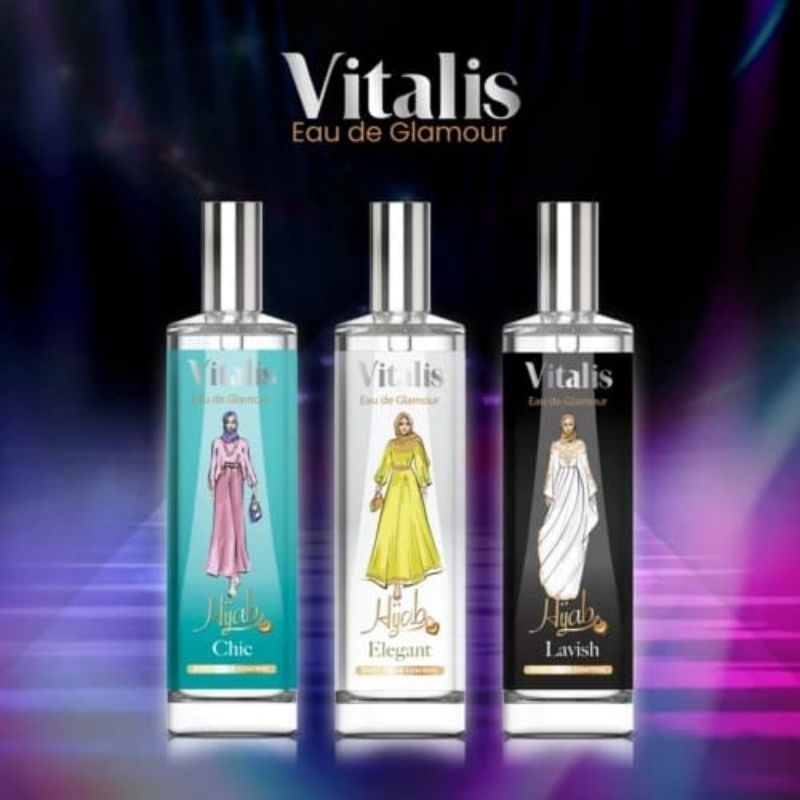 Jual VITALIS EAU DE GLAMOUR HIJAB 100 ML/PARFUM VITALIS HIJAB ORIGINAL ...