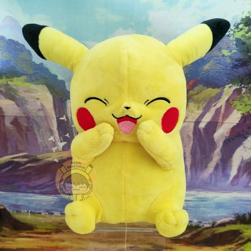 Jual Boneka Pokemon Pikachu Smile | Shopee Indonesia
