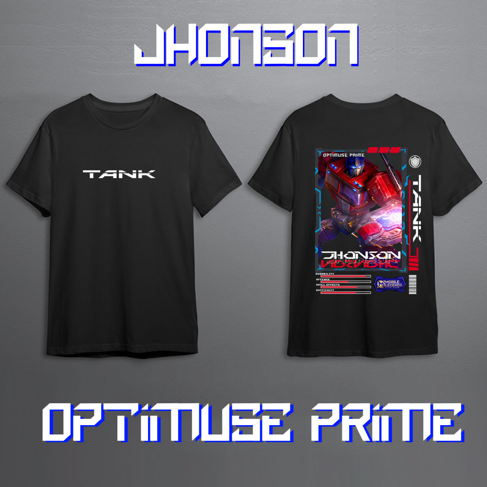 Jual KAOS MOBILE LEGEND JHONSON TANK SKIN TRANSFORMER SKIN EPIC TERBARU ...
