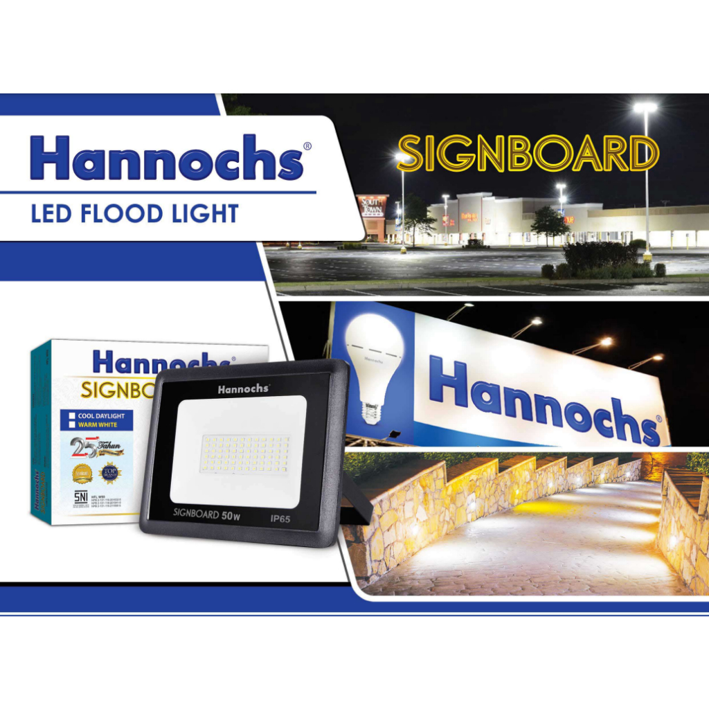 Jual Lampu Billboard Hannochs | Lampu Sorot | Signboard 10-20-30-50 ...