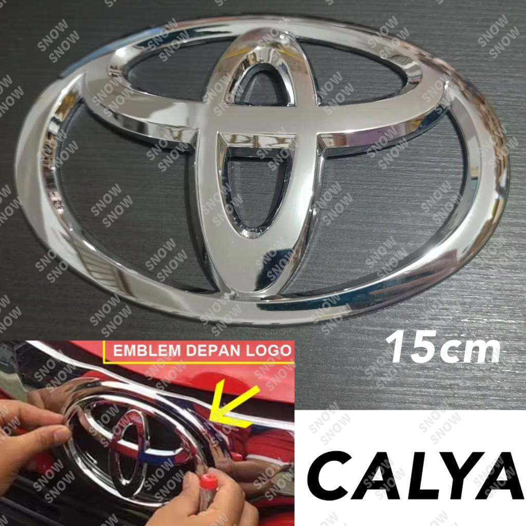 Jual Emblem Depan Logo Grill Toyota calya Agya 15" | Shopee Indonesia