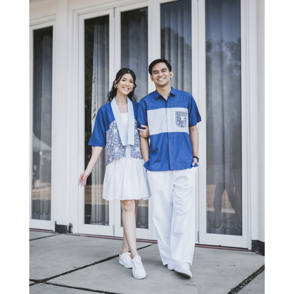 Jual Bhatara Batik Couple Set Kemeja dan Blazer Lander Lindsey 5520 ...