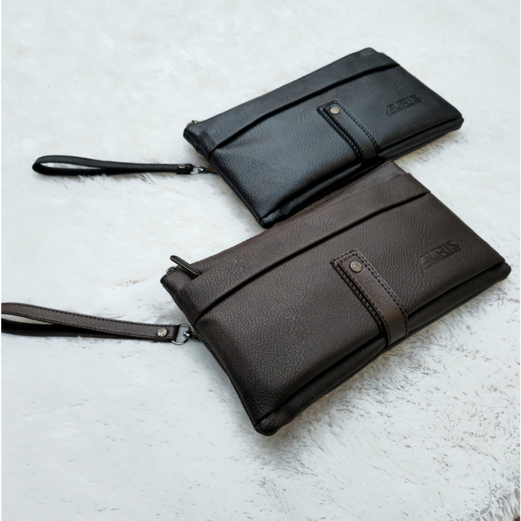 Jual AURIS Colorado Tas Pria Handbag Laki Tas Tangan Cowok Clutch 45804 ...