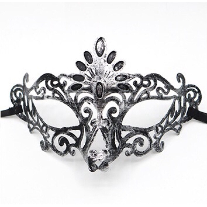 Jual Topeng Masquerade Pria Party Mask Halloween Event Prop Pesta ...