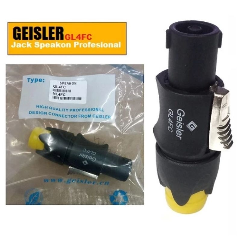 Jual Jack Speakon / jack spikon / Jack spicon Speaker Original Geisler ...