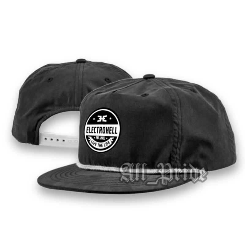 Jual Topi Snapback Classic ELECTRO HELL/Snapback Oldskool Vintage Rope ...