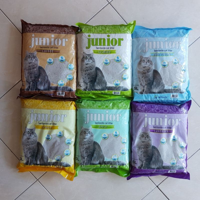 Jual PASIR KUCING JUNIOR KEMASAN 5 LITER | Shopee Indonesia