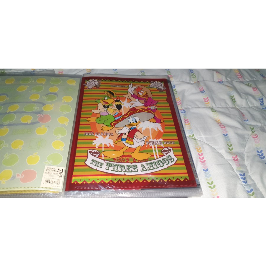 Jual FILE FOLDER ANIME DISNEY THREE AMIGOS ORI DONALD DUCK MURAH ...
