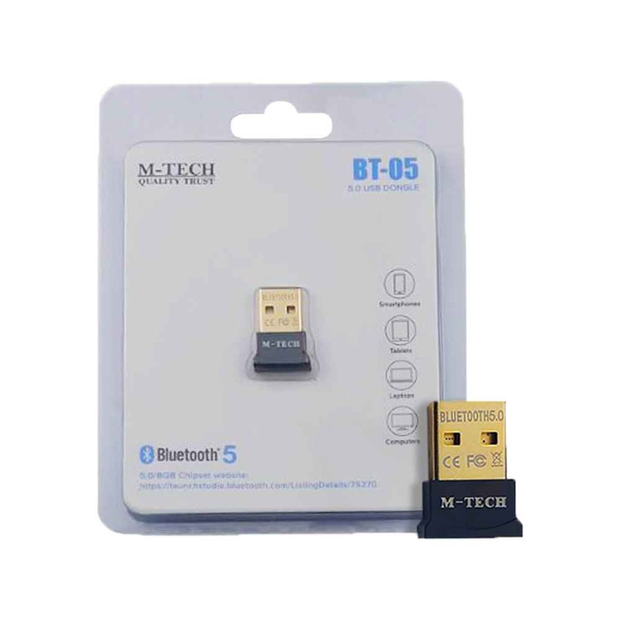 Jual M-Tech BT 05 Bluetooth 5.0 USB Dongle Adapter | Shopee Indonesia
