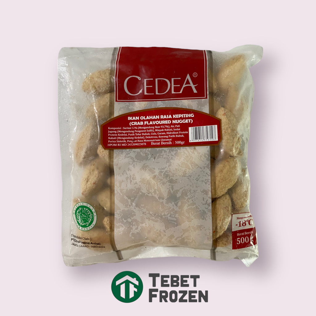 Jual CEDEA NUGGET KEPITING 500GRAM - TEBET FROZEN | Shopee Indonesia