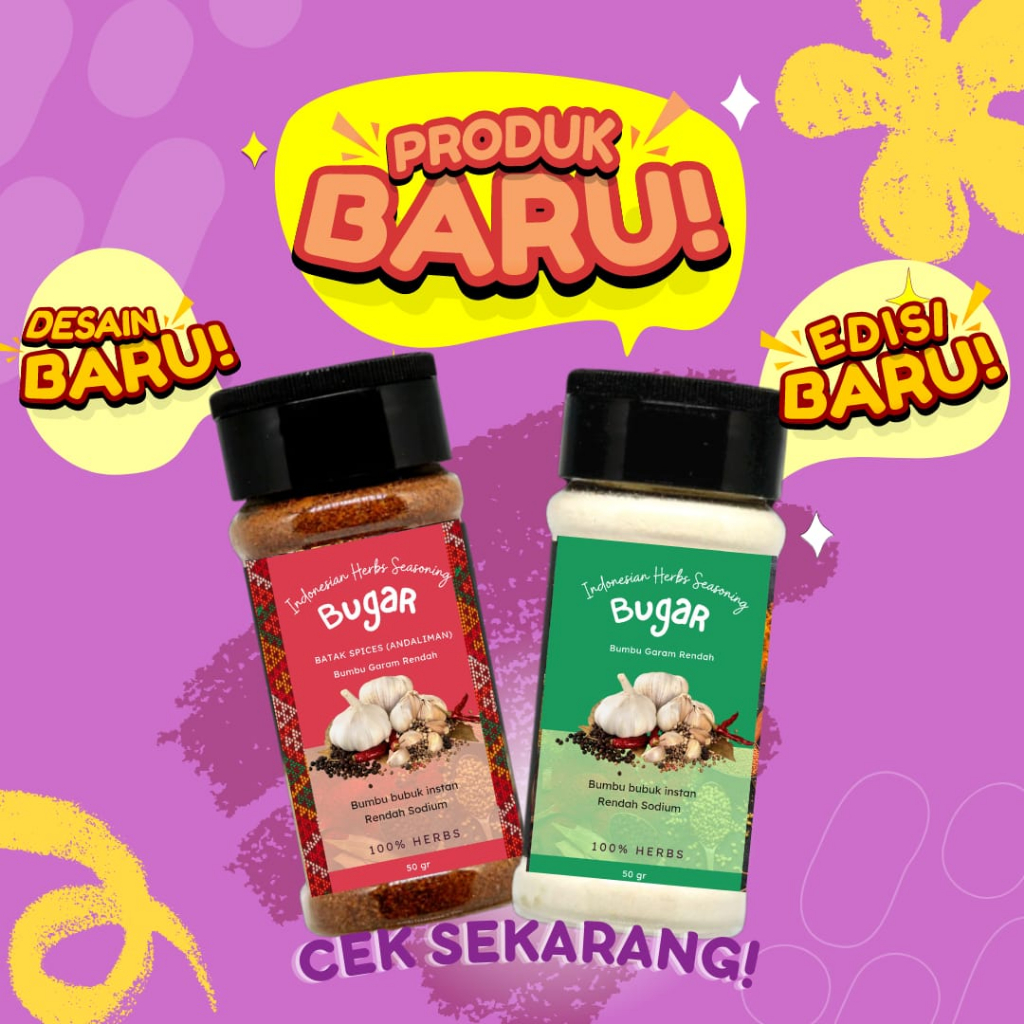 Jual BugaR / Bumbu Garam Rendah (Indonesian Herbs Seasoning) | Shopee ...