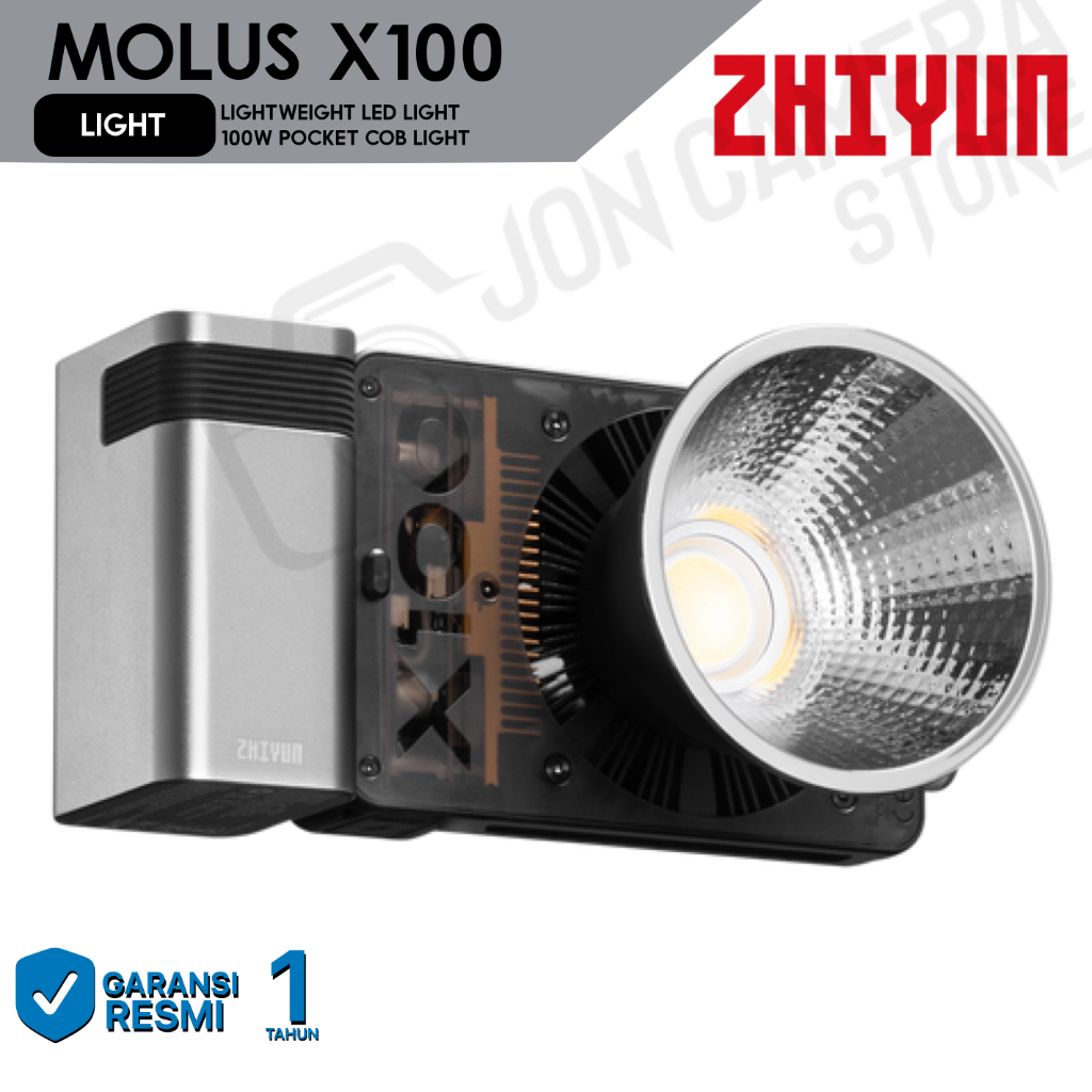 Jual Zhiyun Molus X100 Light Molus X 100 Lightning 100W COB Light ...