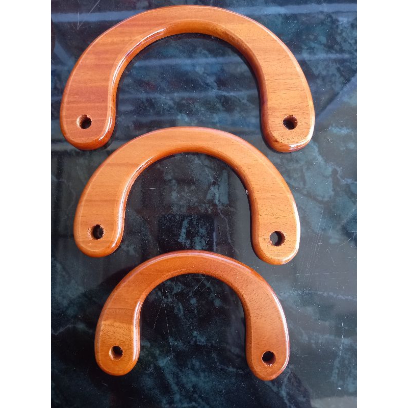 Jual Handle tas kayu bentuk C/harga per biji | Shopee Indonesia