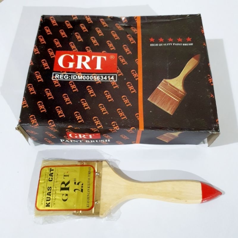 Jual Kuas Cat Kayu Besi Tembok GRT 2.5" 2.5 Inch Termurah | Shopee ...