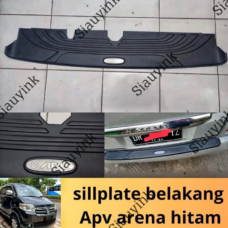 Jual Sillplate belakang APV Arena lama old Luxury GL Hitam | Shopee ...