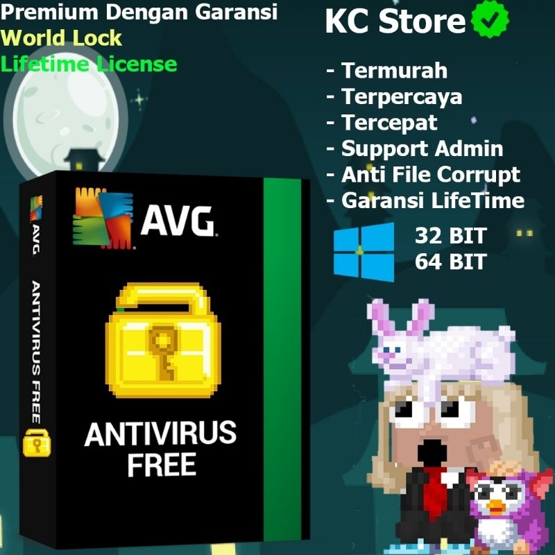 Jual AVG Antivirus WLGT/GTWL 32&64BIT | Shopee Indonesia