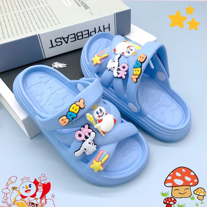 Jual SANDAL BAIM ANAK MIXUE SILANG KEPANG BABY KIDS | Shopee Indonesia