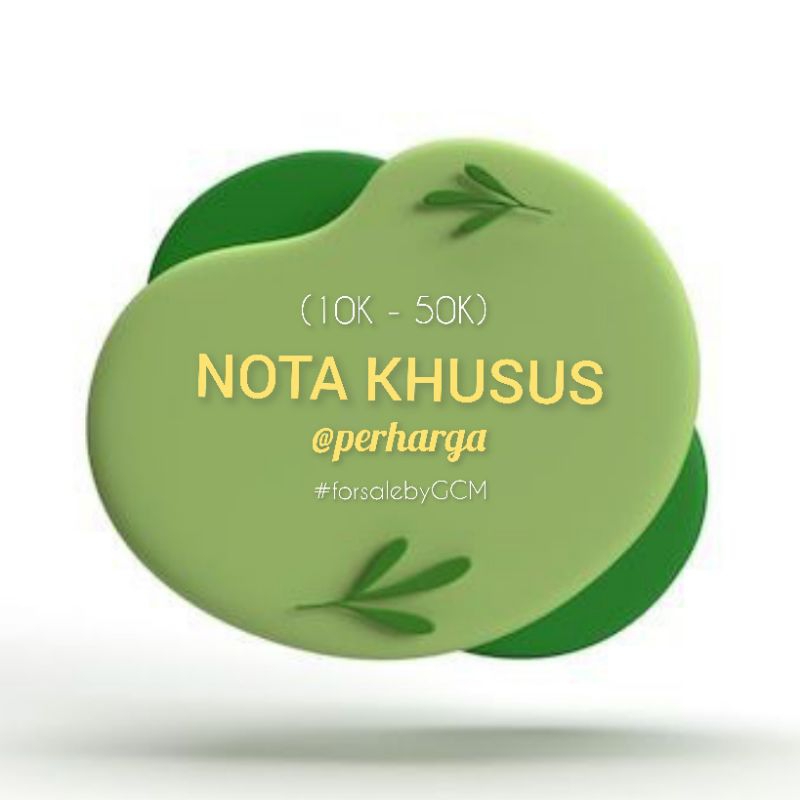 Jual Link Nota Khusus (10k - 50k) | Shopee Indonesia