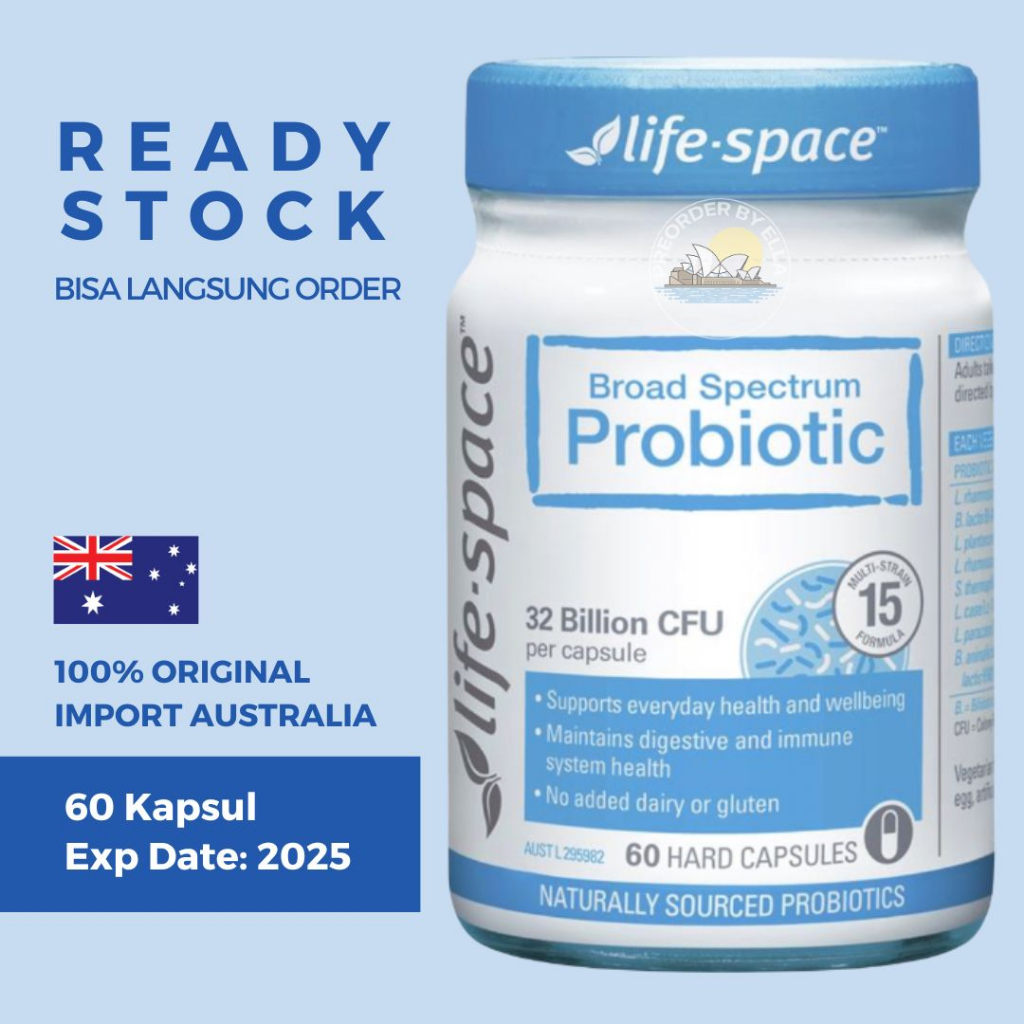 Jual Life Space Lifespace Broad Spectrum Probiotic Probiotics 60 Capsules - Australia | Shopee ...