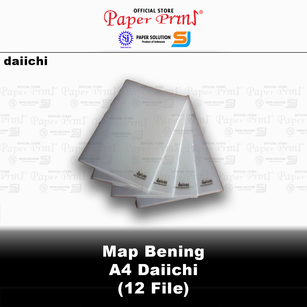 Jual Map Bening Clear Sleeves A4 Daichi - 1 Pack 12 Sleeves | Shopee Indonesia