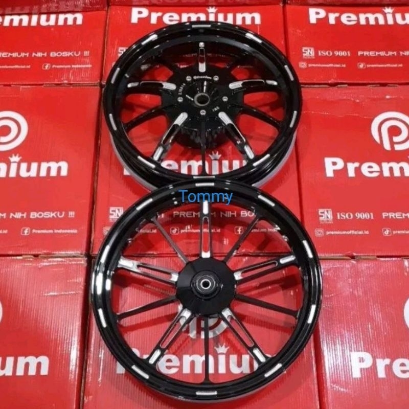 Jual Velg Premium Vario 125 150 Pcx CBU Vario 110 Beat Scoopy Spacy Genio VD P10 palang 10 lebar ...