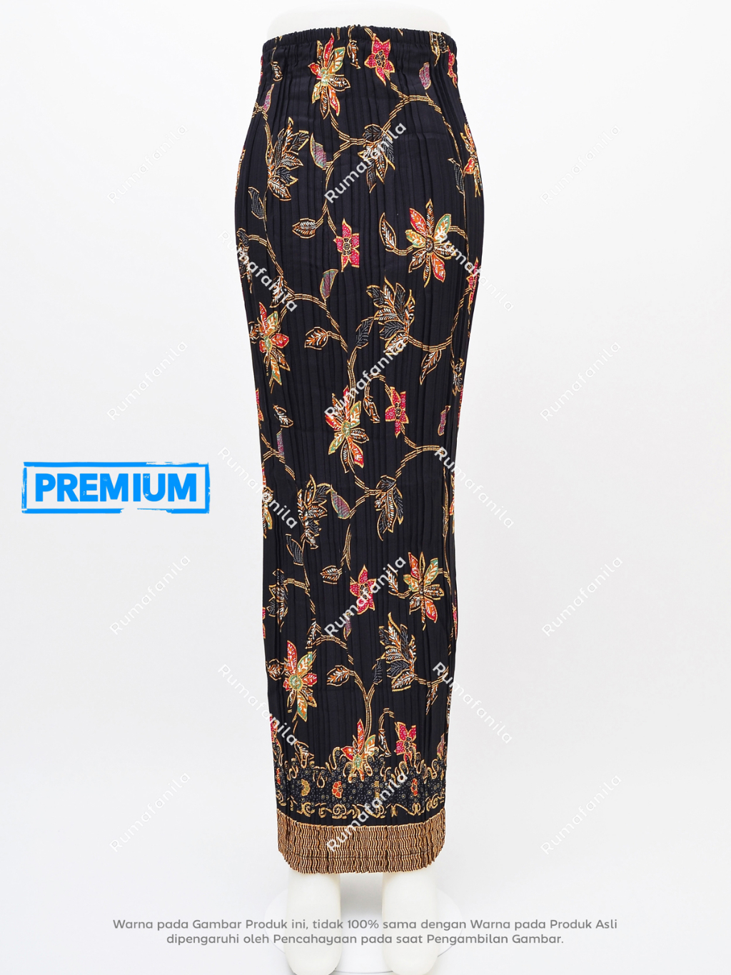 Jual Rok Plisket Batik Premium Bawahan Kebaya Wisuda Modern Span Wiru ...
