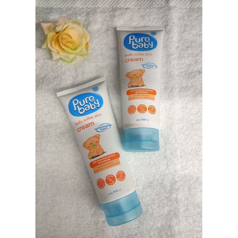 Jual Pure baby Hello Softie Skin Cream 100 ml | Shopee Indonesia