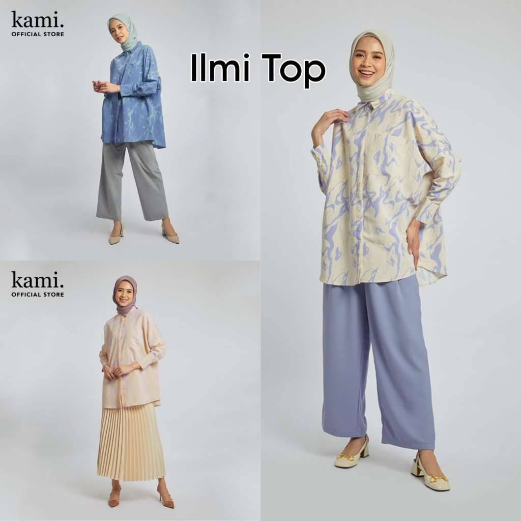 Jual MINKA Ilmi Top Kamiidea Kami Idea Atasan | Shopee Indonesia