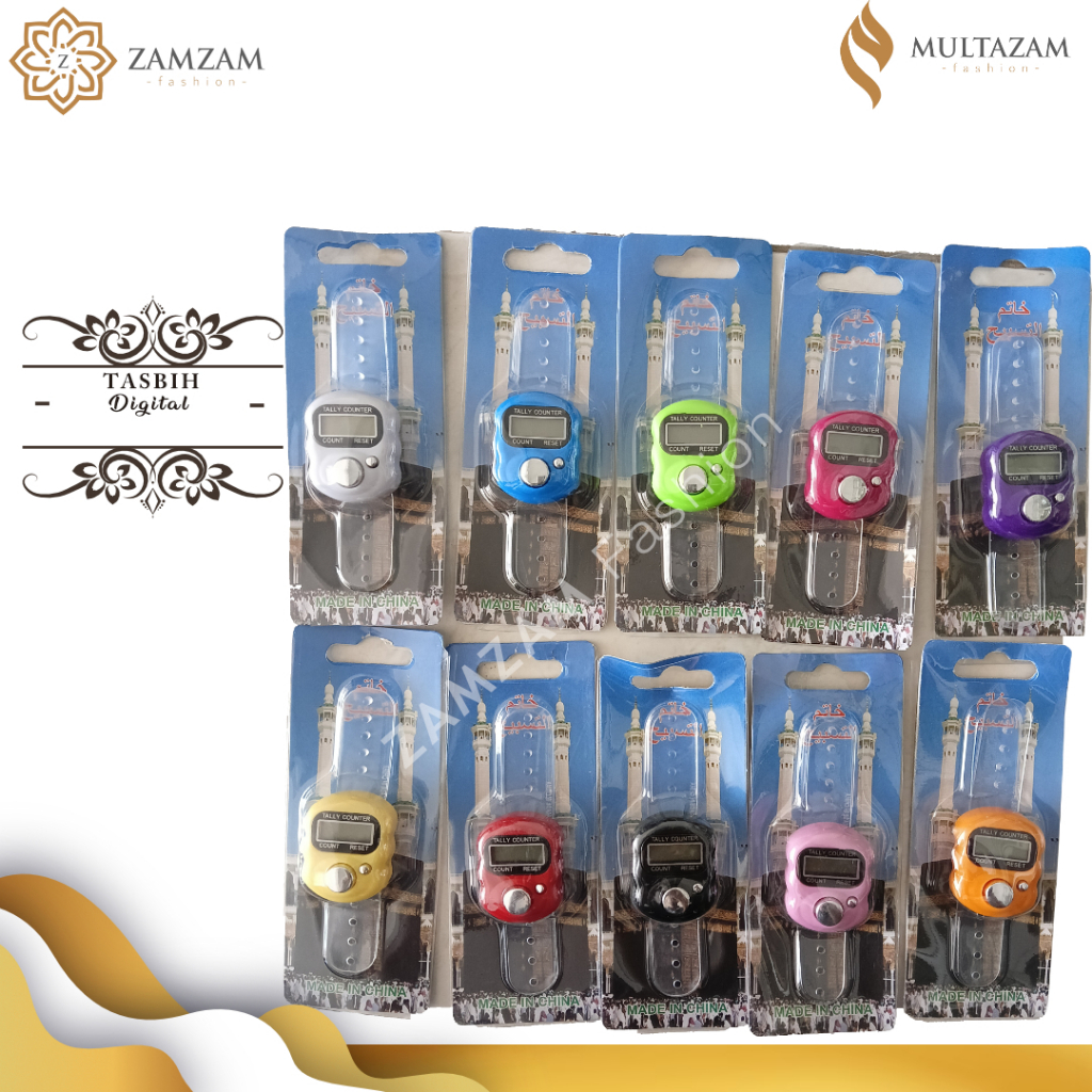Jual Alat hitung digital Tasbih Tasbih Digital Tasbih Digital mini ...