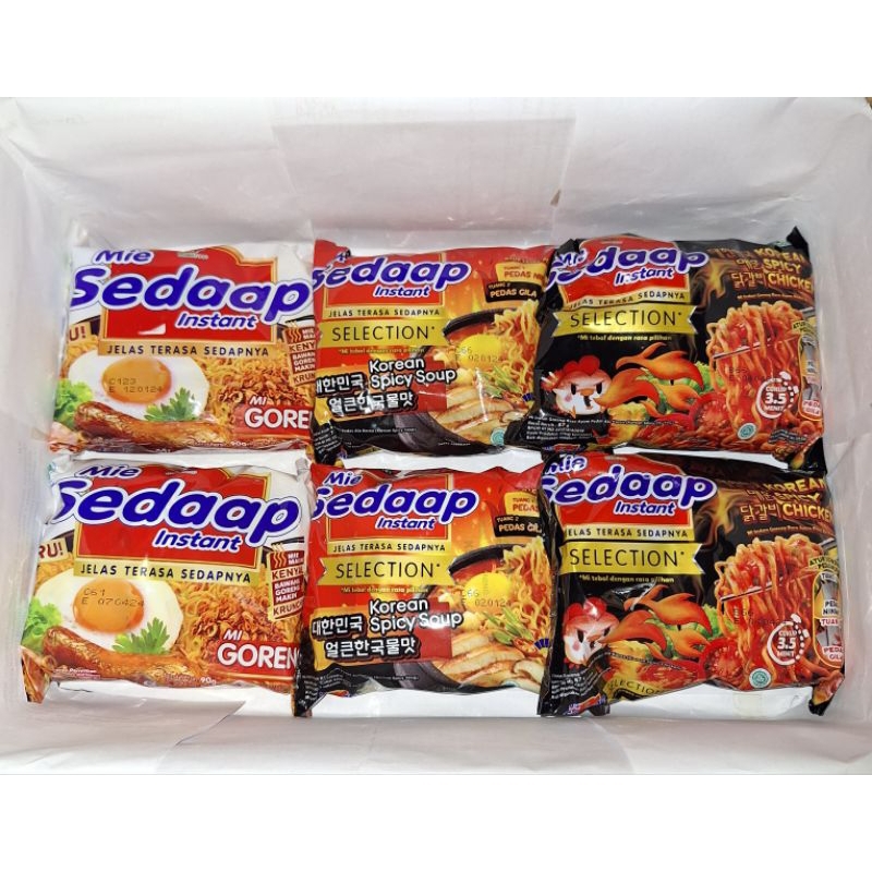 Jual MIE SEDAAP INSTAN ALL VARIAN LENGKAP PROMO / GORENG / KOREAN SPICY ...