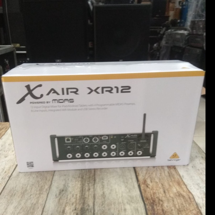 Jual Behringer X-Air XR12 Digital Mixer Audio With WiFi new | Shopee Indonesia