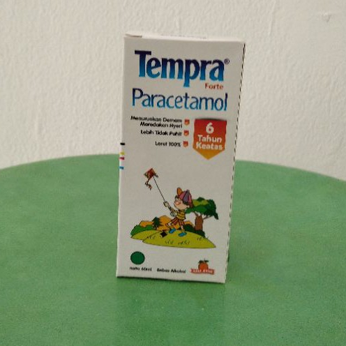 Jual TEMPRA FORTE SYRUP 60ml, obat demam/penurun panas | Shopee Indonesia