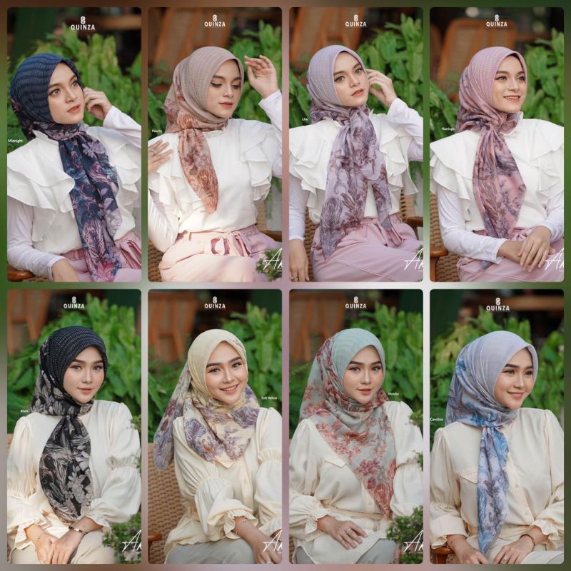 Jual AKASIA SCARF Quinza ( READY STOK SIAP KIRIM) | Shopee Indonesia