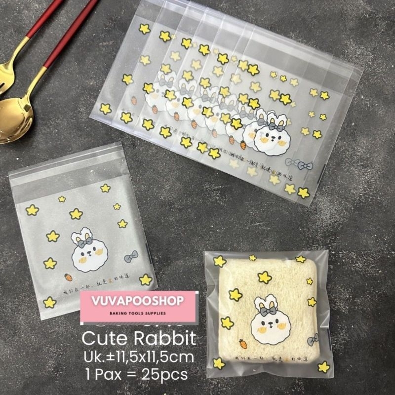 Jual Plastik Roti 11,5 CM / Plastik Pembungkus Roti / Plastik Cookies ...