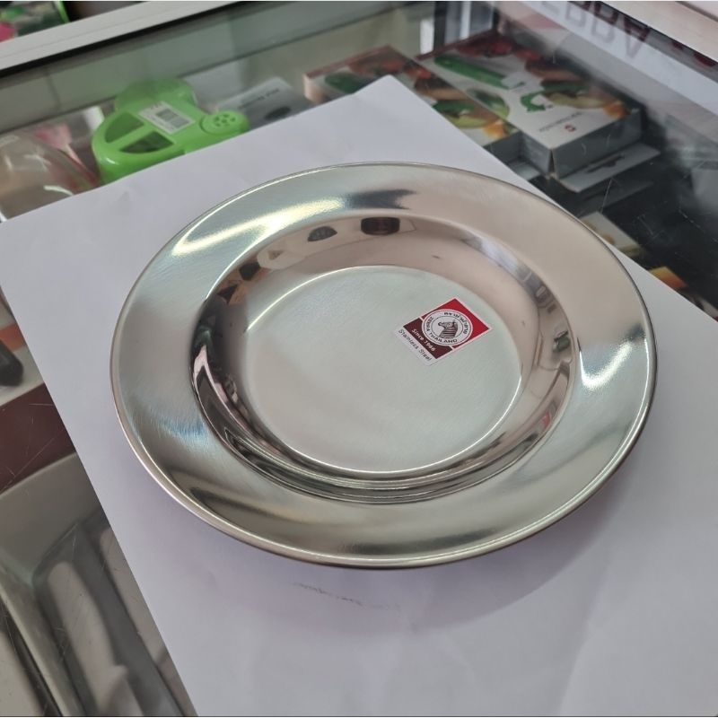 Jual 120018 Piring Deep Plate Zebra 7" SUS 304, Thailand Made | Shopee ...