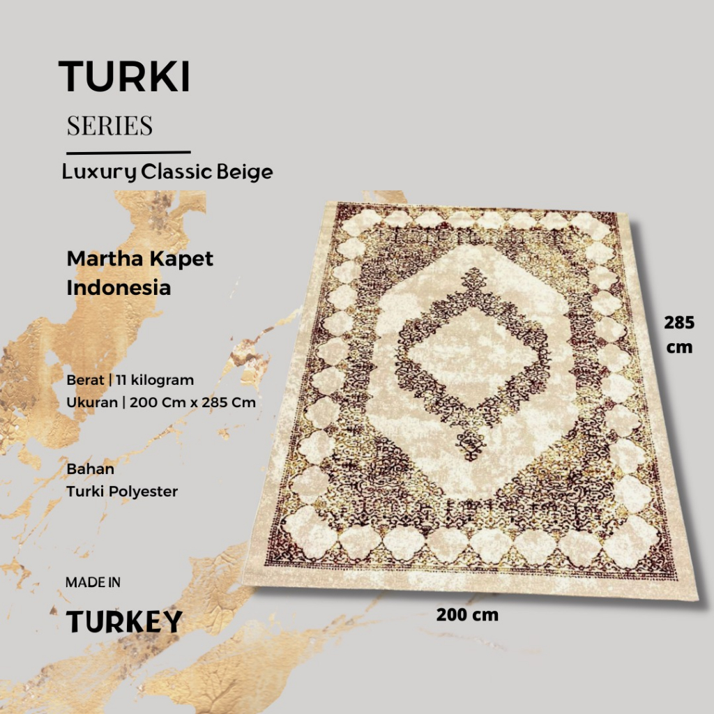 Jual Karpet Turki Import Permadani Asli Turki Uk 200 x 285 Luxury ...