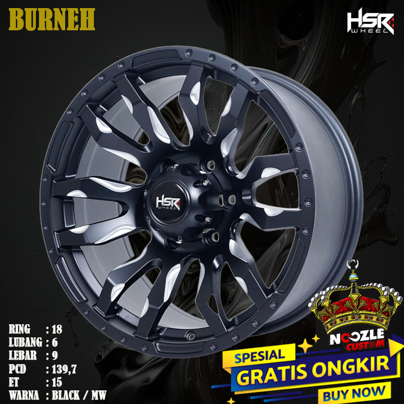 Jual Velg Mobil HSR Ring 18 Baut 6 Pelek Mobil Fortuner Pajero Ring 18 ... Jual Velg Mobil HSR Ring 18 Baut 6 Pelek Mobil Fortuner Pajero Ring 18 ...
