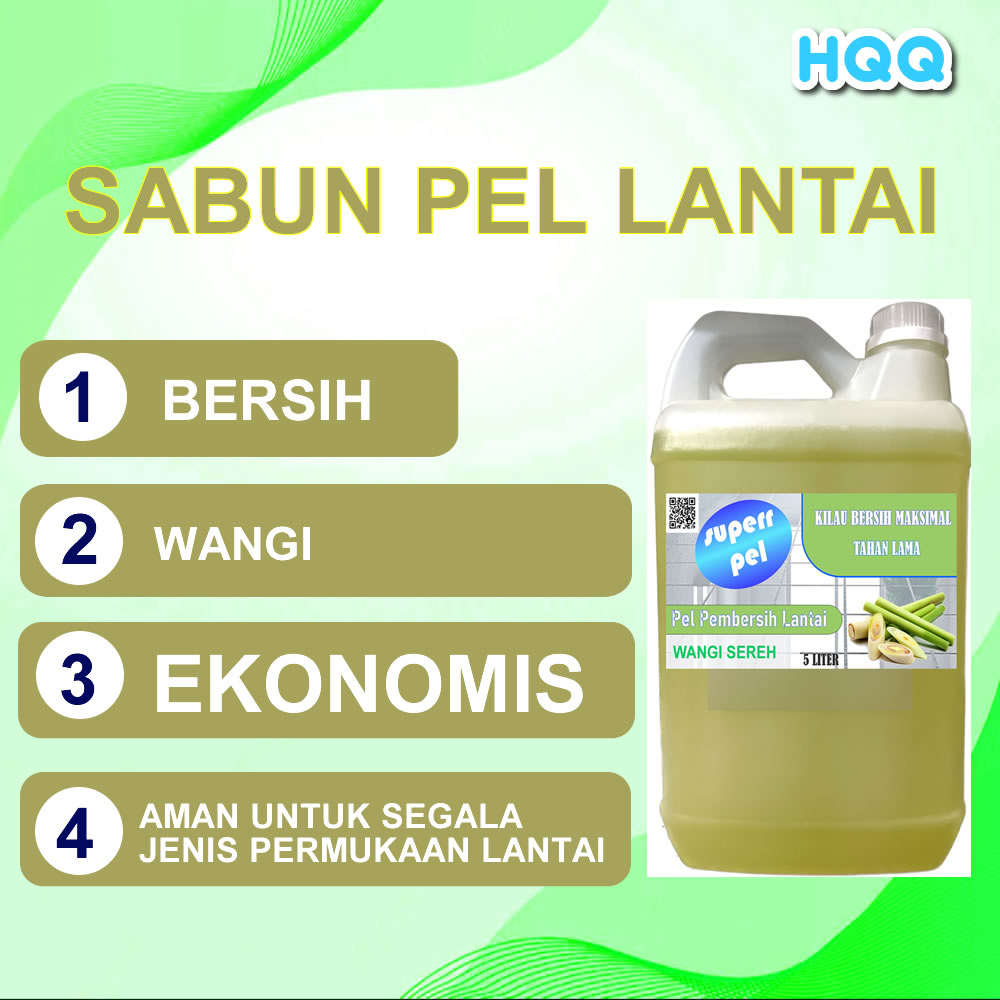 Jual SUPERR PEL SABUN PEL LANTAI 5 liter ,Bersih, Wangi, Tidak licin ...