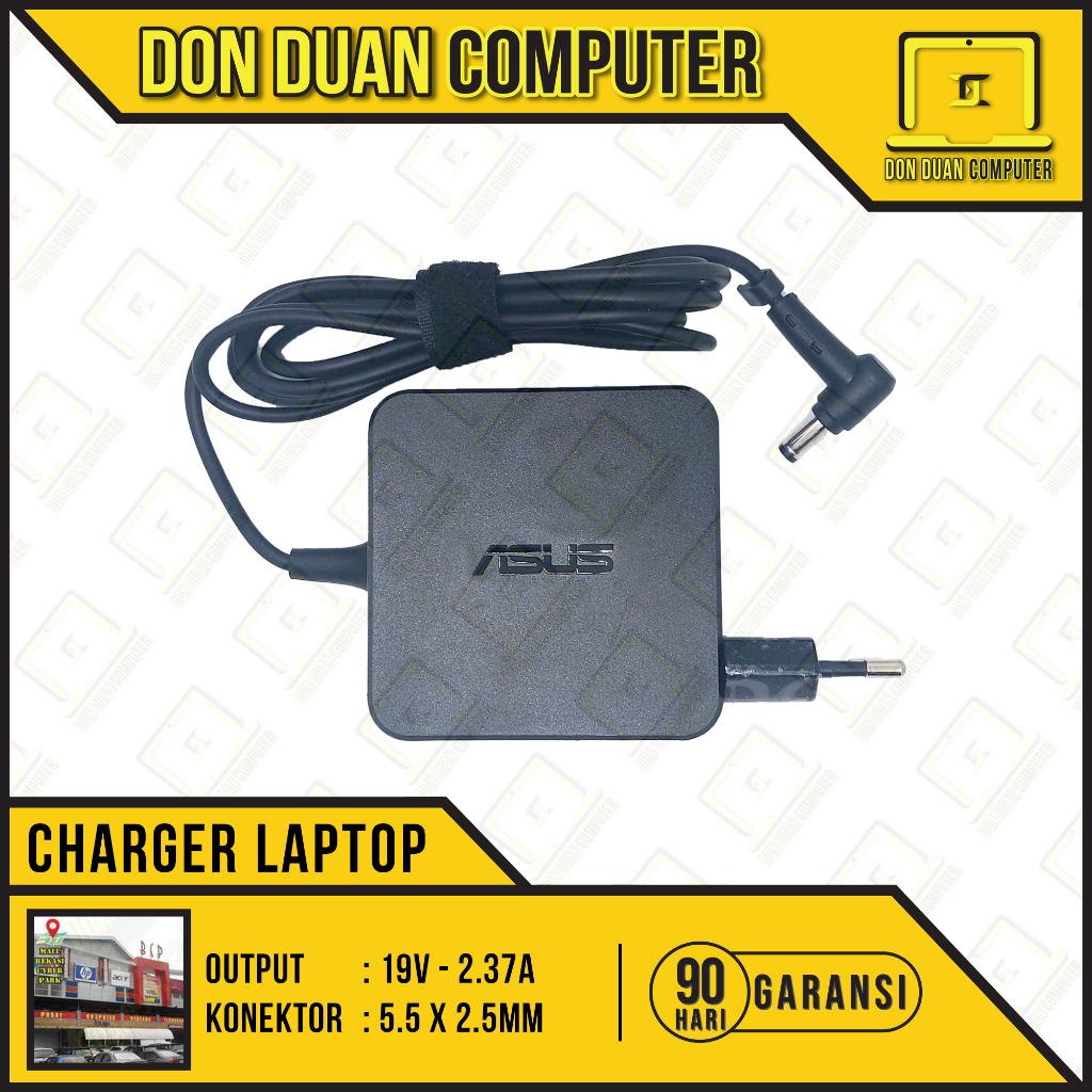 Jual Charger Laptop Asus X455L A455L A45V A46V 45Watt (5.5x2.5mm ...