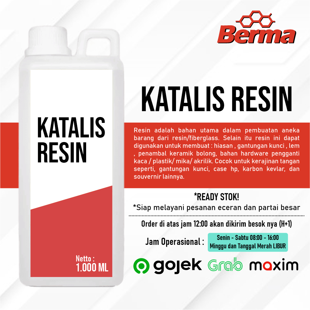 Jual KATALIS RESIN 1 LITER | Shopee Indonesia