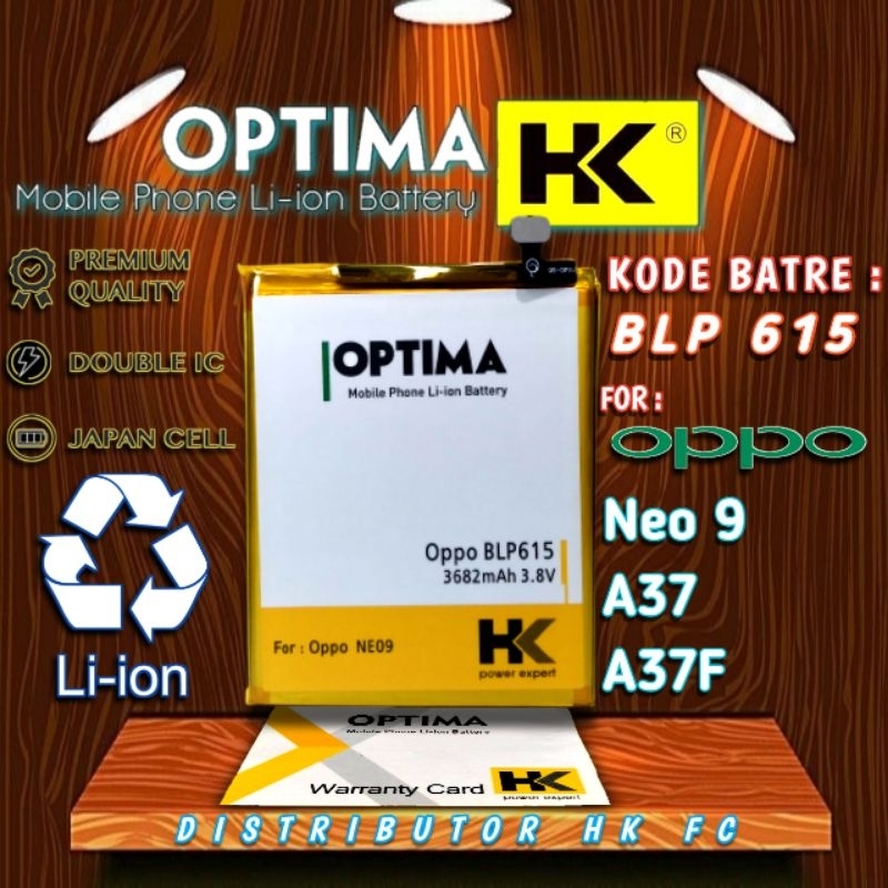 Jual Batre BLP615 Neo 9 Battery BLP 615 Oppo A37 Baterai BLP-615 A37F ...