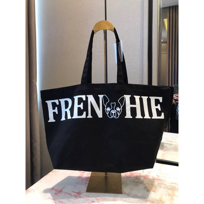 Jual ESP FRENCHIE TAS TOTEBAG HITAM | Shopee Indonesia