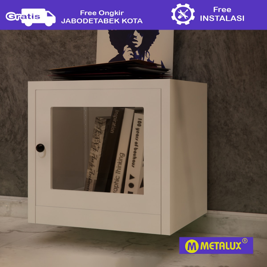 Jual METALUX LIZUKA - Lemari Pajangan Besi | Steel Rack Display ...