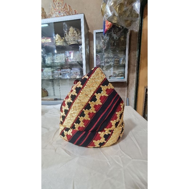 Jual Tanjak Lampung/topi tanjak tapis | Shopee Indonesia