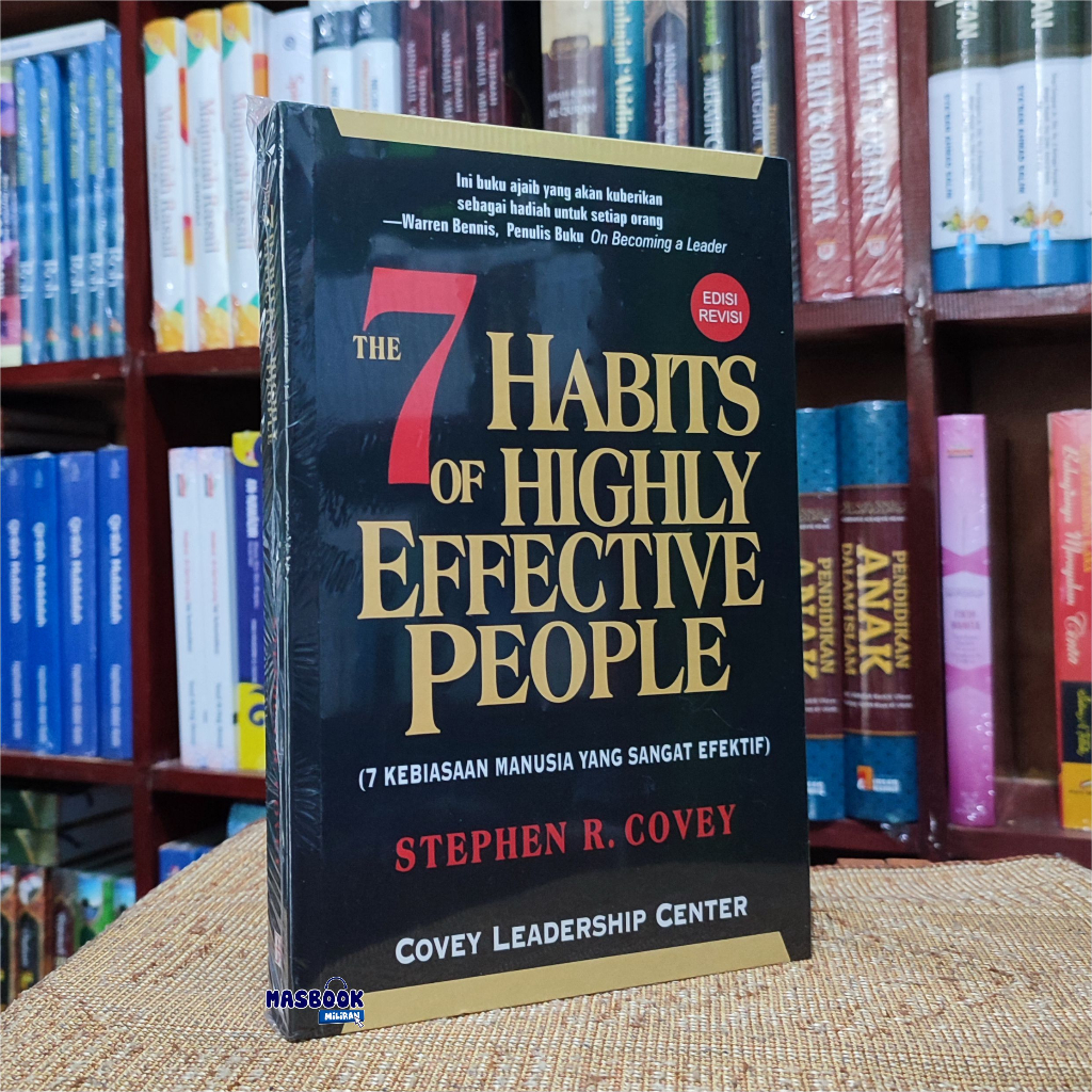 Jual Buku The 7 Habits Of Highly Effective People Hard Cover 7