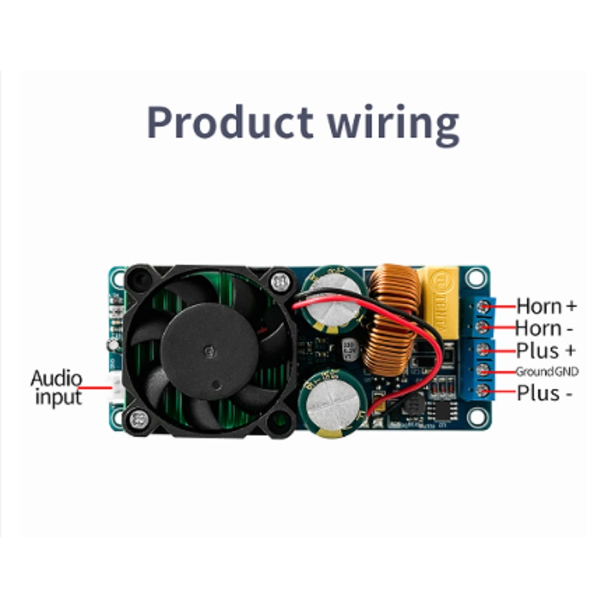 Jual ES - Irs2092s 500W Mono Digital Amplifier Kelas D HIFI Power Board | Shopee Indonesia